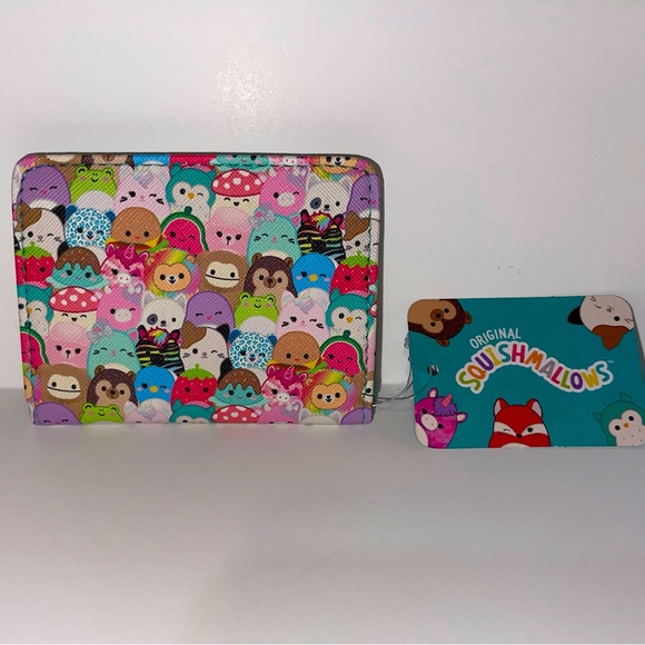 Squishmallows | Bags | New Squishmallow Wallet Claires Exclusive | Poshmark